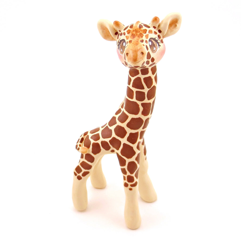 Giraffe Figurine - Polymer Clay Animals Continents Collection – Narwhal ...