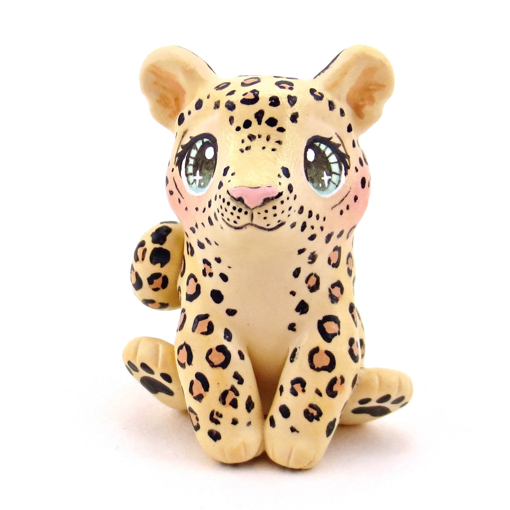 Leopard Figurine - Polymer Clay Animals Continents Collection – Narwhal ...