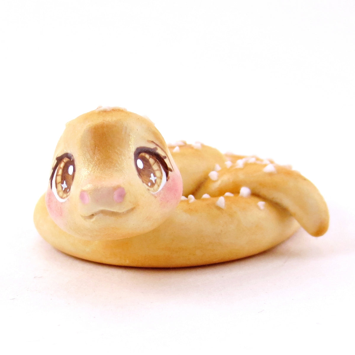 Pretzel Snake Figurine - Polymer Clay Animals Carnival/Circus Collecti ...