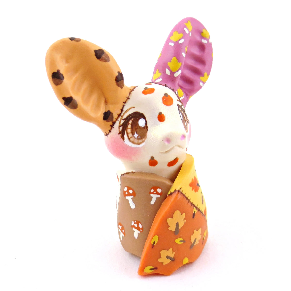 Patchwork Quilt Bat Figurine - Polymer Clay Fall Collection – Narwhal ...